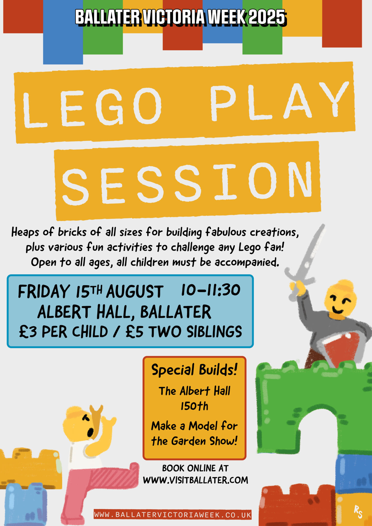 BVW Lego Play Session – Visit Ballater | Royal Deeside